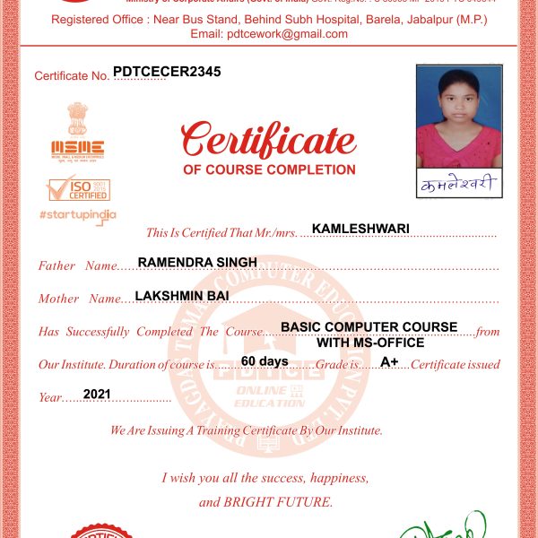 Vandana Computer Education – Best Institute in Bhilai For Computer ...